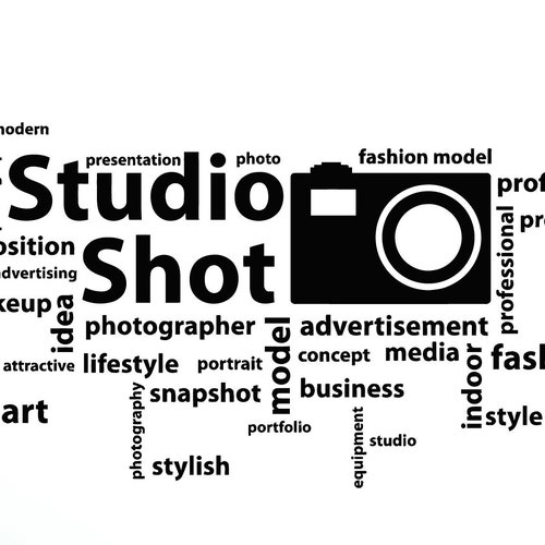 Photo Camera Wall Vinyl Decal Photography Studio Stickers - Etsy