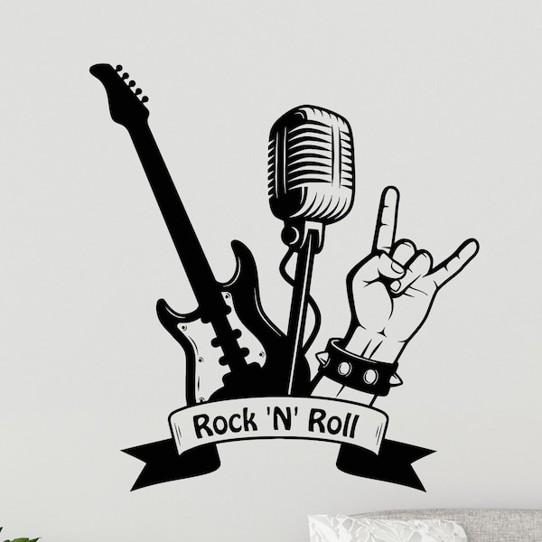 Rock and Roll Room Decorations - Etsy