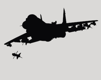 Military Aircraft Decal - Etsy