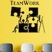 Modern Teamwork Puzzle Wall Decal - Office Decor Inspiration Workplace ...