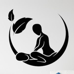 Massage Salon Vinyl Wall Decal Spa Relax Ralaxing Room Decor Therapy ...