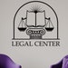 Legal Center Vinyl Wall Decal Lawyer Office Scales of Justice Attorney ...