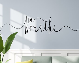 Relax Soak Unwind Vinyl Wall Decal Bathroom Wall Quotes - Etsy