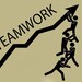 Teamwork Vinyl Wall Decal Team Work Workers Business Office Space Room ...