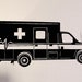 Ambulance Truck Vinyl Wall Decal: Emergency Medical Decor 2321di - Etsy