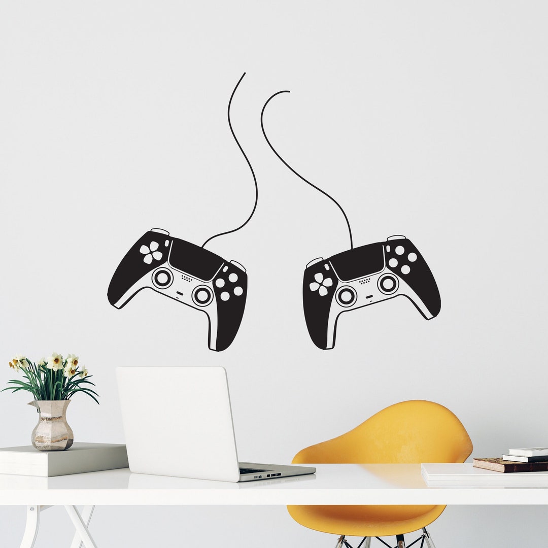 Gaming Zone Vinyl Wall Decal: Game Controller Decor (#6316di) - Etsy