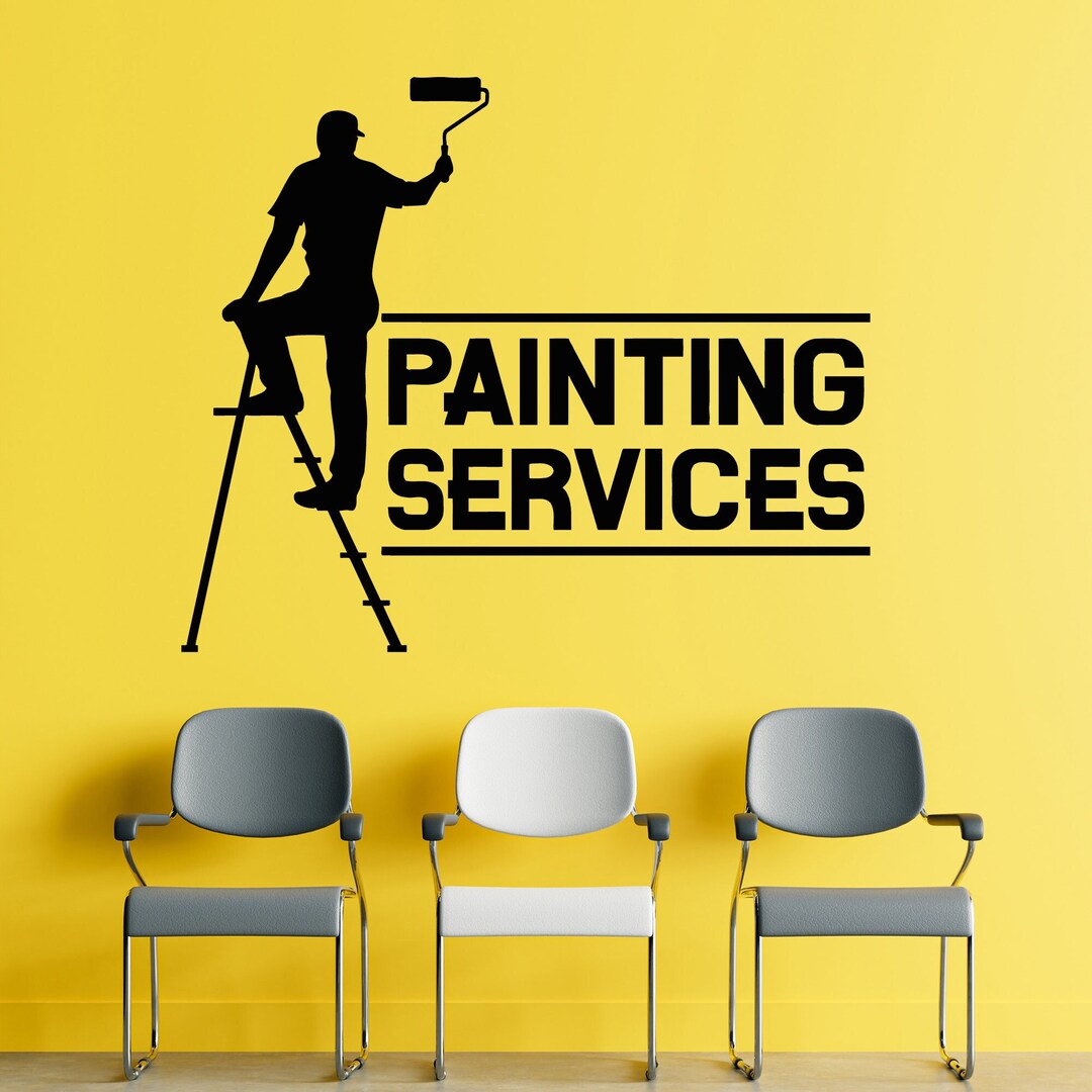Painting Services Vinyl Wall Decal Painter Professional Decor for ...