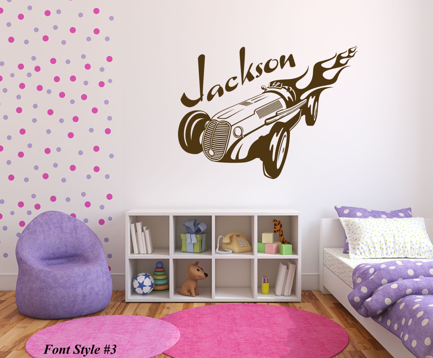 Wall Vinyl Decal Put Your Name Create Custom Personalized - Etsy