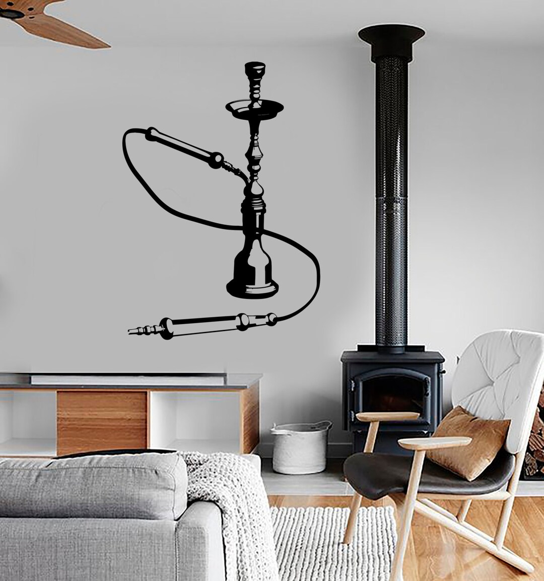 Wall Vinyl Weed Decal Mural Art 1608dz - Etsy