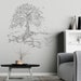 Knowledge Tree Vinyl Wall Decal Book Reading Corner Library School ...