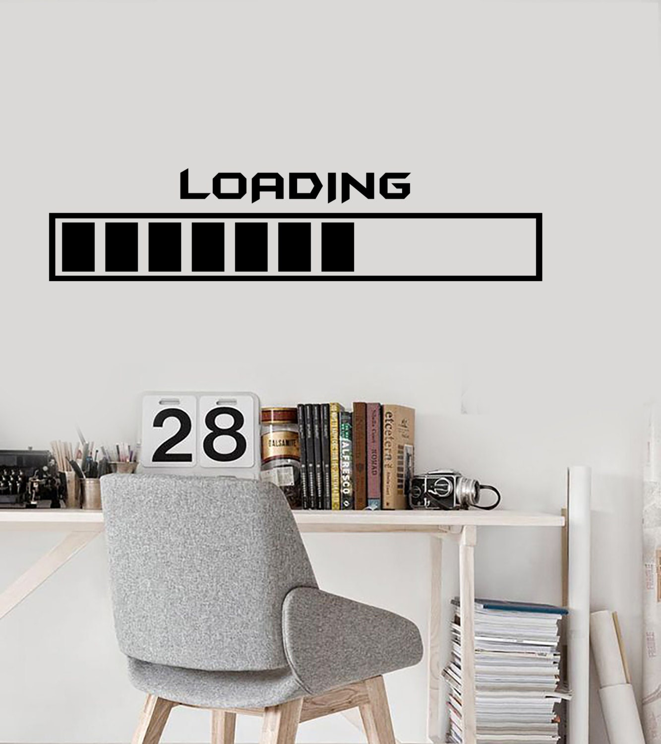 Wall Vinyl Decal Gamer Game Loading Computer Notebook Laptop - Etsy