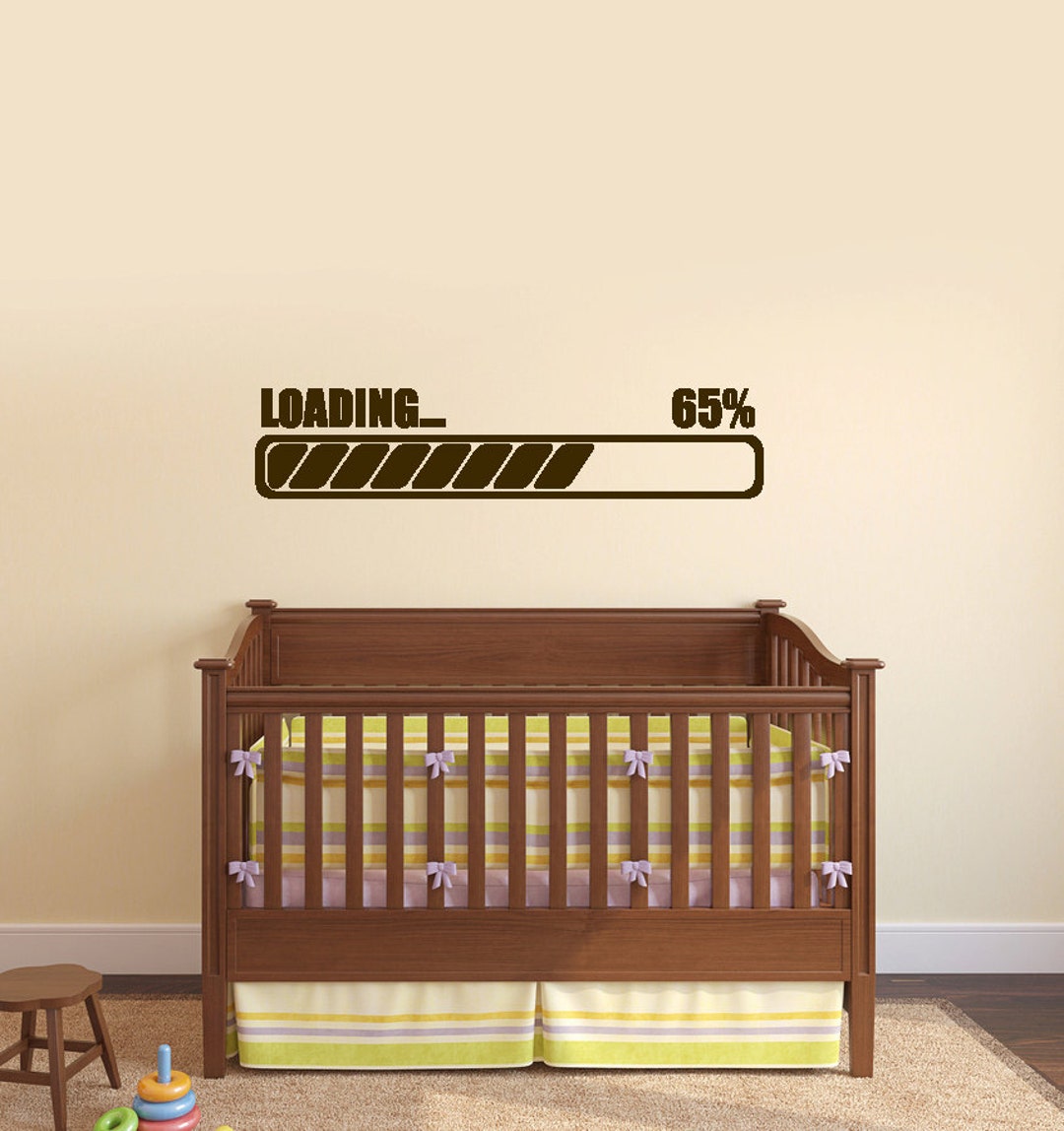 Wall Art Mural Gamer Loading Computer Notebook Laptop Gaming Decal ...