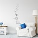 Flying Books Vinyl Wall Decal Home Library Reading Area Corner High ...