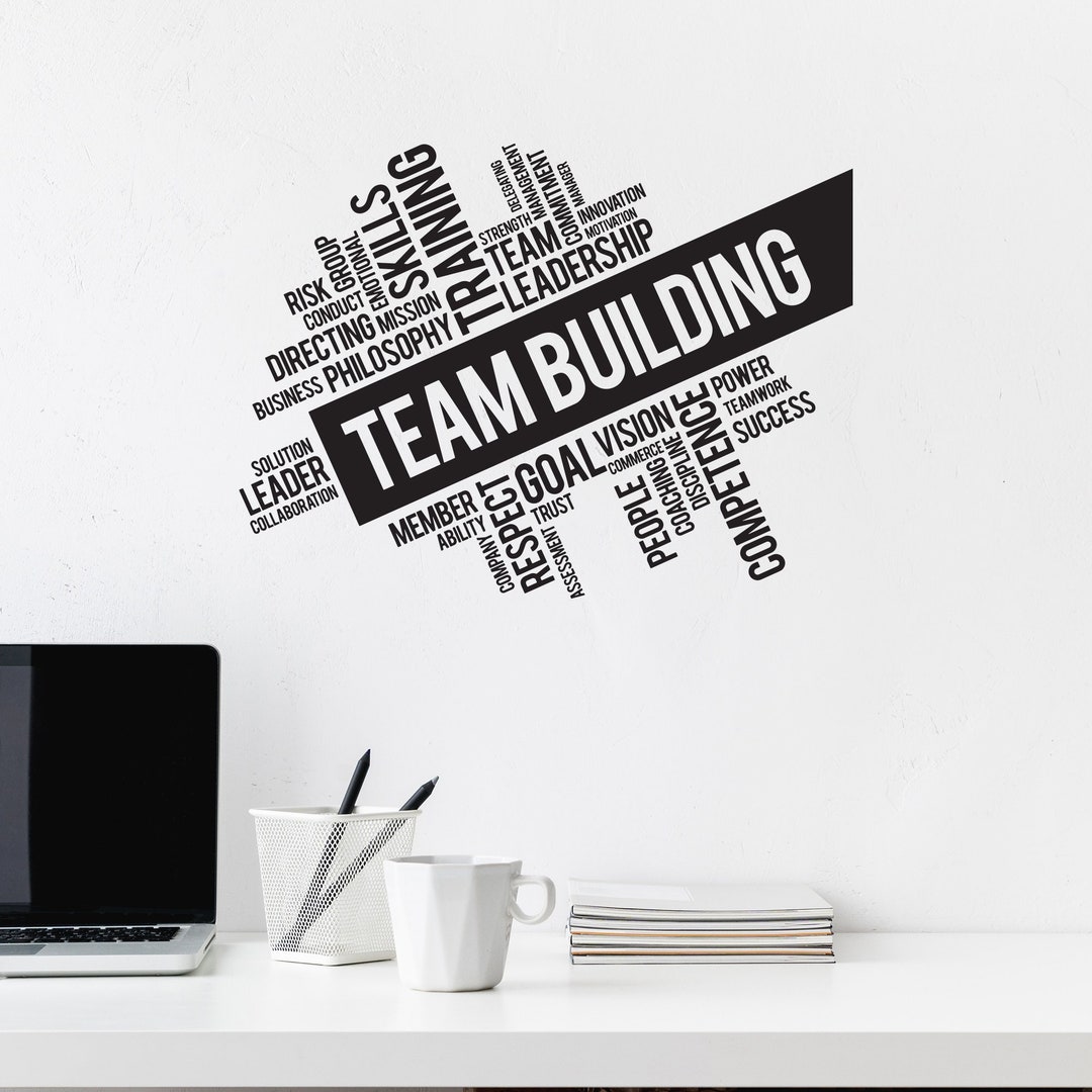 Team Building Wall Decal to Inspire Leadership and Collaboration ...