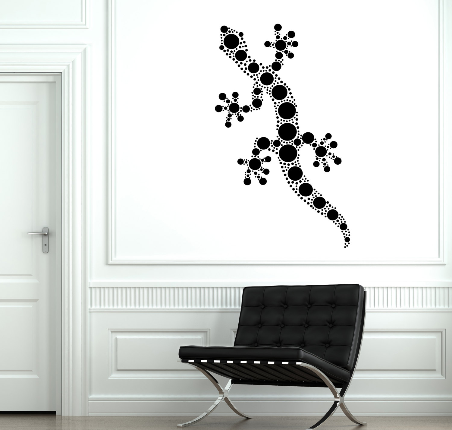 Wall Decal Animal Lizard Gecko Ornament Cool Mural Vinyl Decal - Etsy
