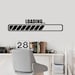 Wall Art Mural Gamer Loading Computer Notebook Laptop Gaming Decal ...