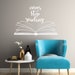 Open Book Vinyl Wall Decal Home Library School Quote Reader - Etsy