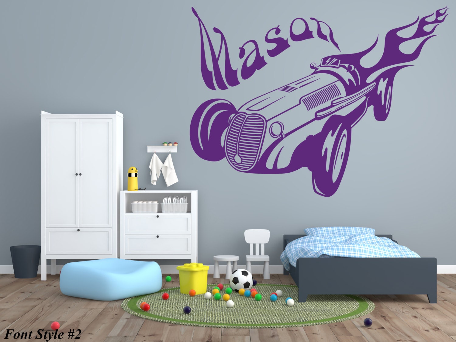 Wall Vinyl Decal Put Your Name Create Custom Personalized - Etsy