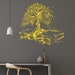 Knowledge Tree Vinyl Wall Decal Book Reading Corner Library School ...