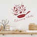 Culinary Art Quote Vinyl Wall Decal Kitchen Decor Restaurant Frying Pan ...