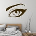 Beautiful Eye Vinyl Wall Decal Beauty Salon Girl Room Eyebrow Stickers ...