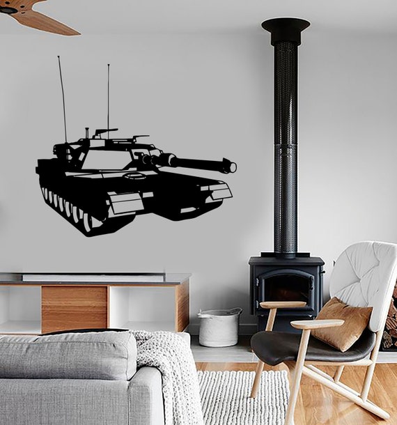 Wall Vinyl Tanks Army War Military Forces Guaranteed Quality - Etsy