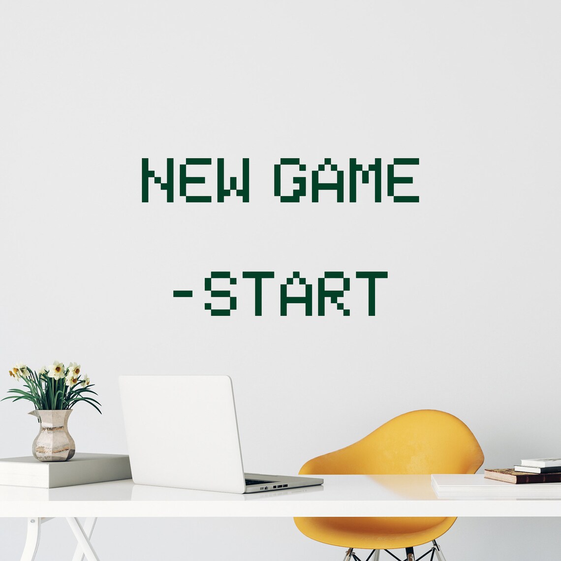Pixel Art Gaming Vinyl Wall Decal: Retro Gamer Room Decor (#6134di) - Etsy