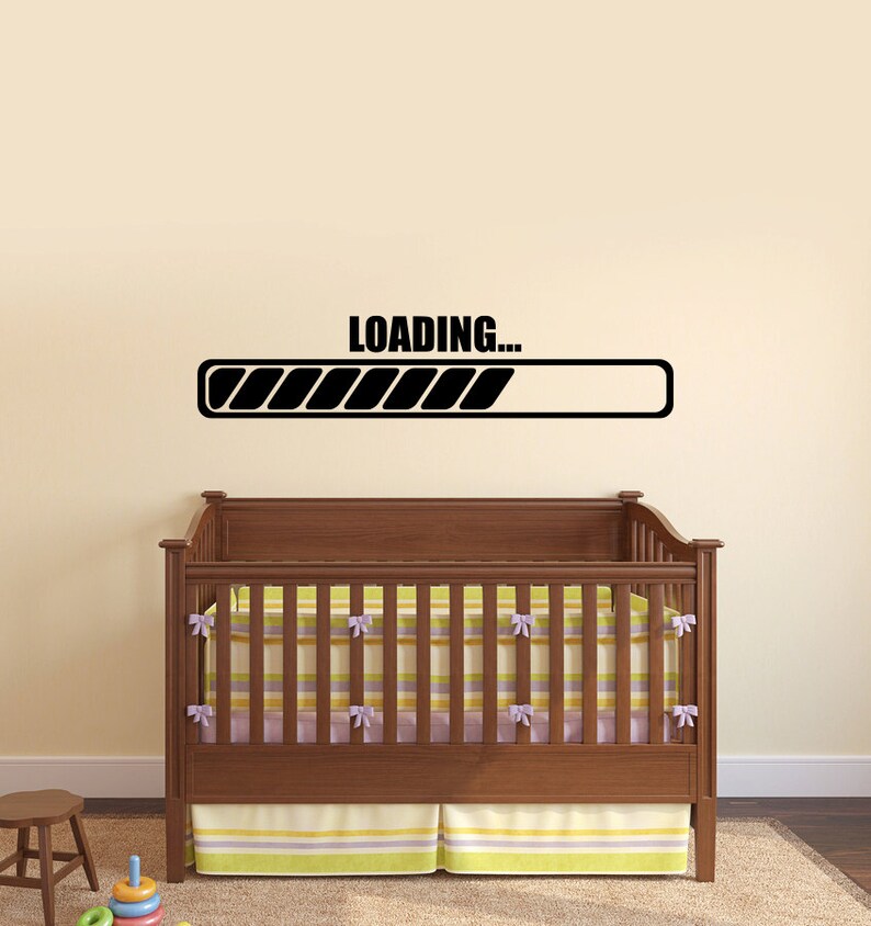 Wall Art Mural Gamer Loading Computer Notebook Laptop Gaming Decal ...