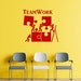 Modern Teamwork Puzzle Wall Decal - Office Decor Inspiration Workplace ...