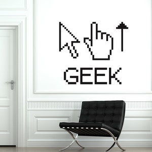 Wall Vinyl Decal Gamer Gaming Geek Computer Games Decor 2050di - Etsy