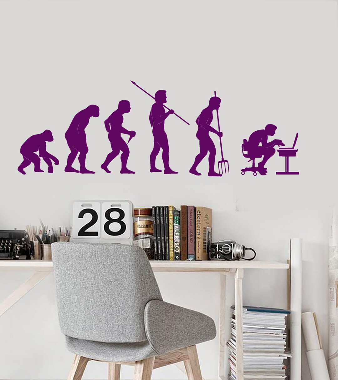 Wall Vinyl Decal Gamer Gaming Winning a Computer Game Play Room Decor ...