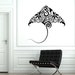Wall Decal Stingray Ocean Marine Ornament Tribal Mural Vinyl Decal ...