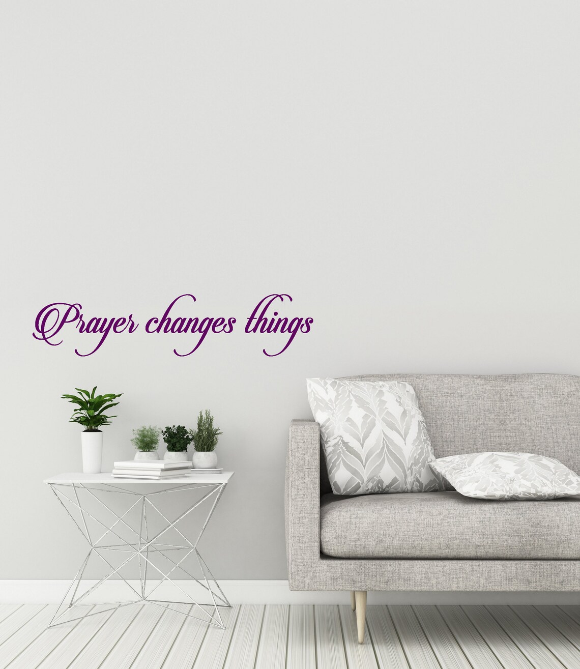 Vinyl Wall Decal Prayer Room Pray Inspire Inspirational Home | Etsy