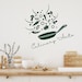 Culinary Art Quote Vinyl Wall Decal Kitchen Decor Restaurant Frying Pan ...