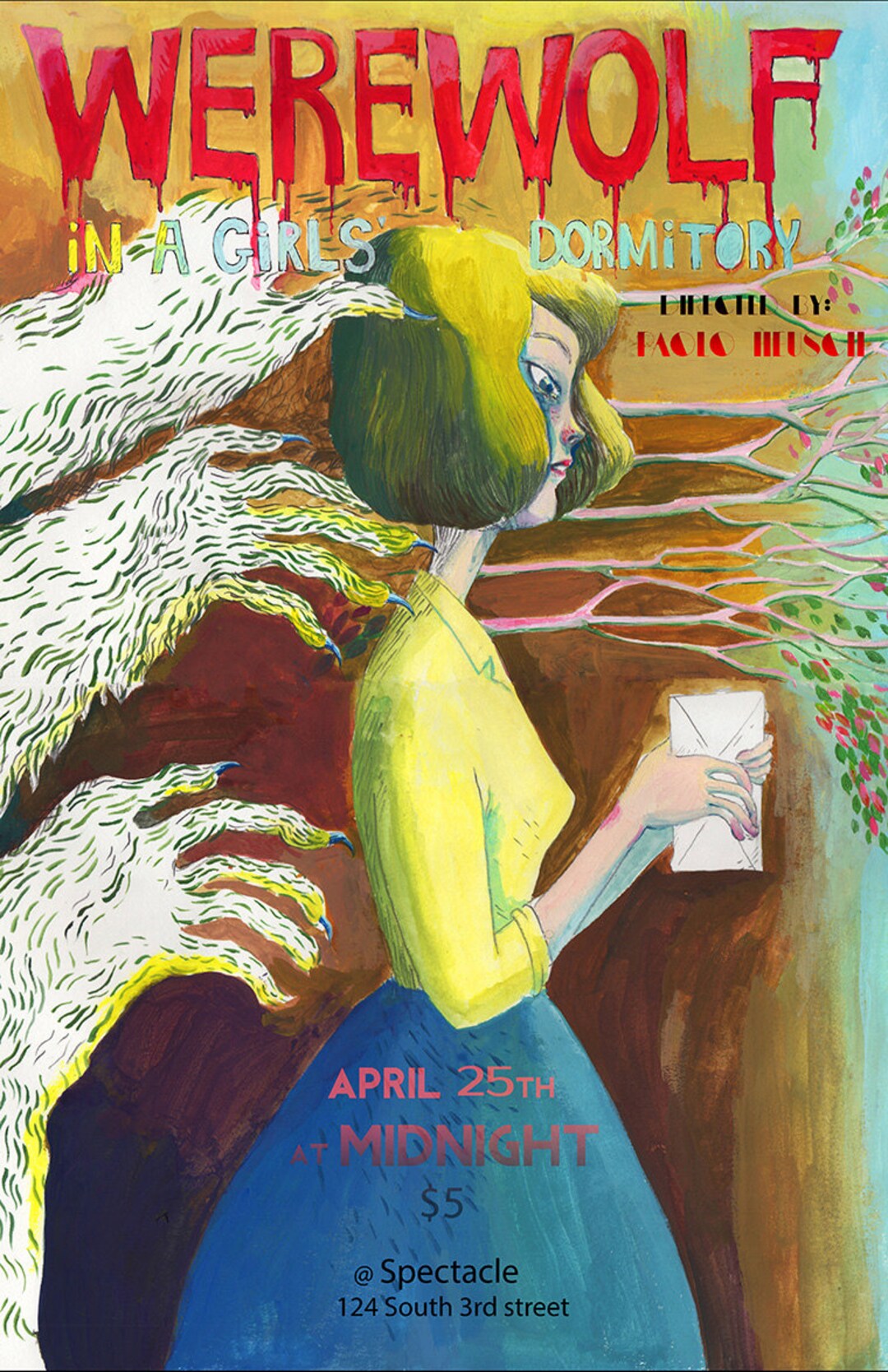 Werewolf in a Girls' Dormitory Poster - Etsy