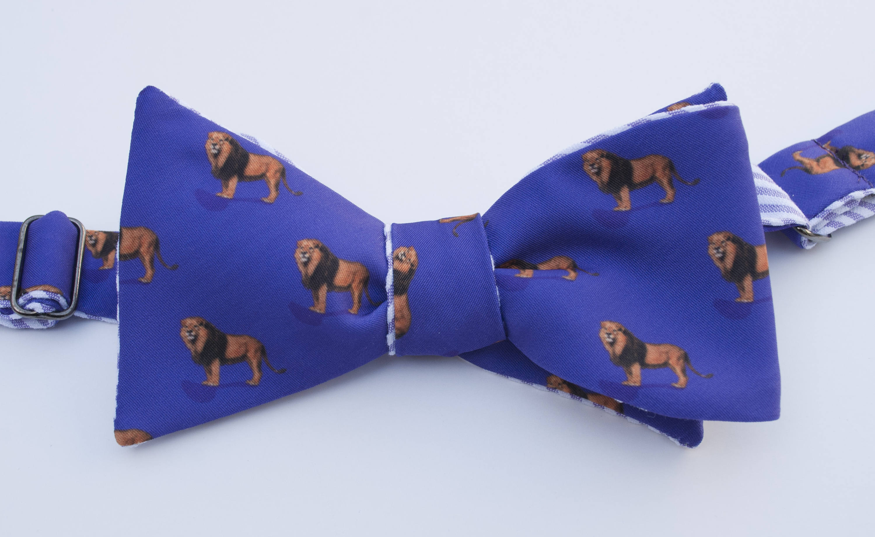 Lion Bow Tie - Purple - Etsy