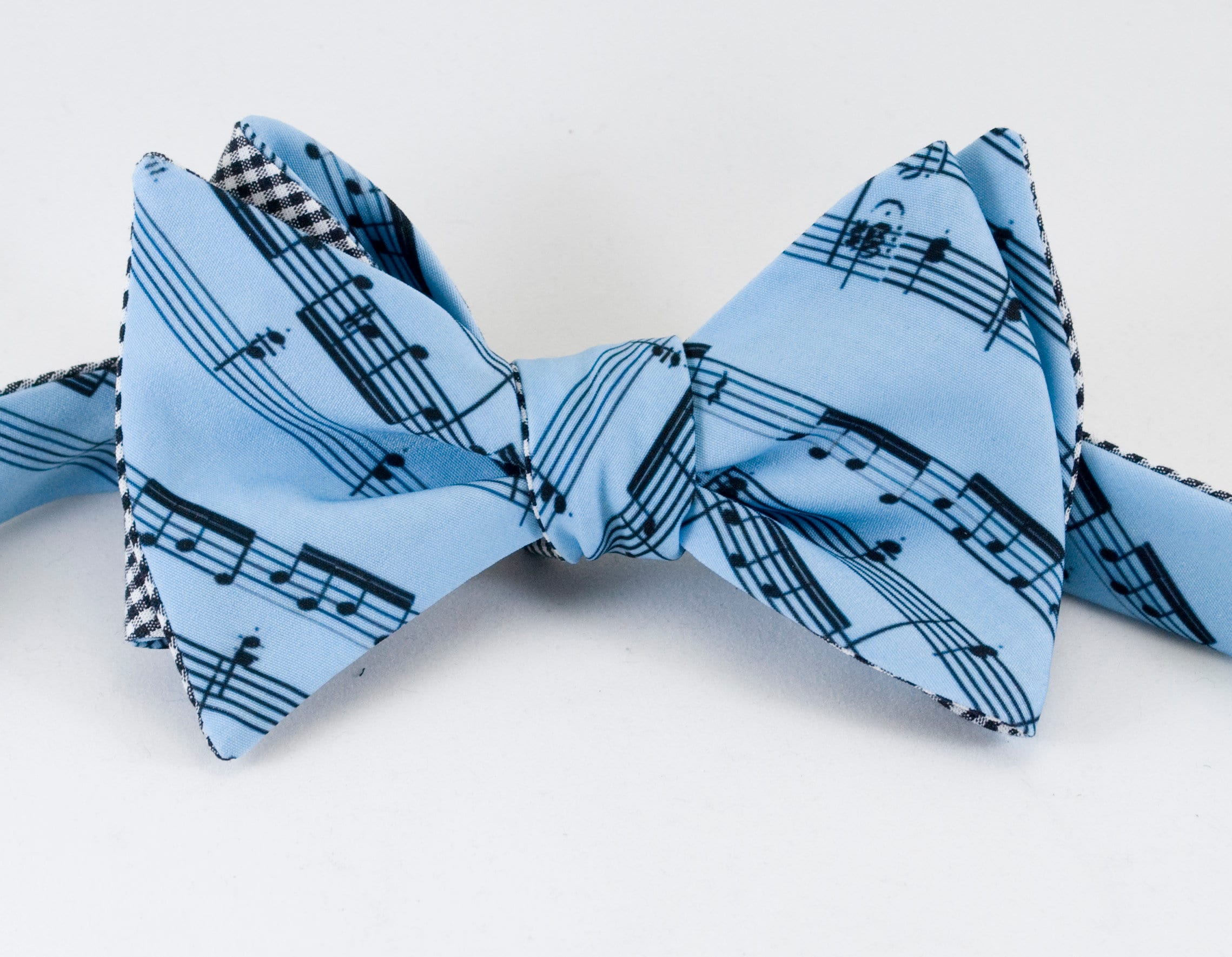 Musical Notes Bow Tie - Etsy UK