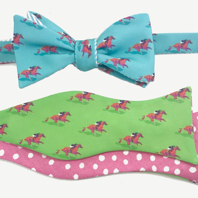 Horse Racing Tie - Etsy