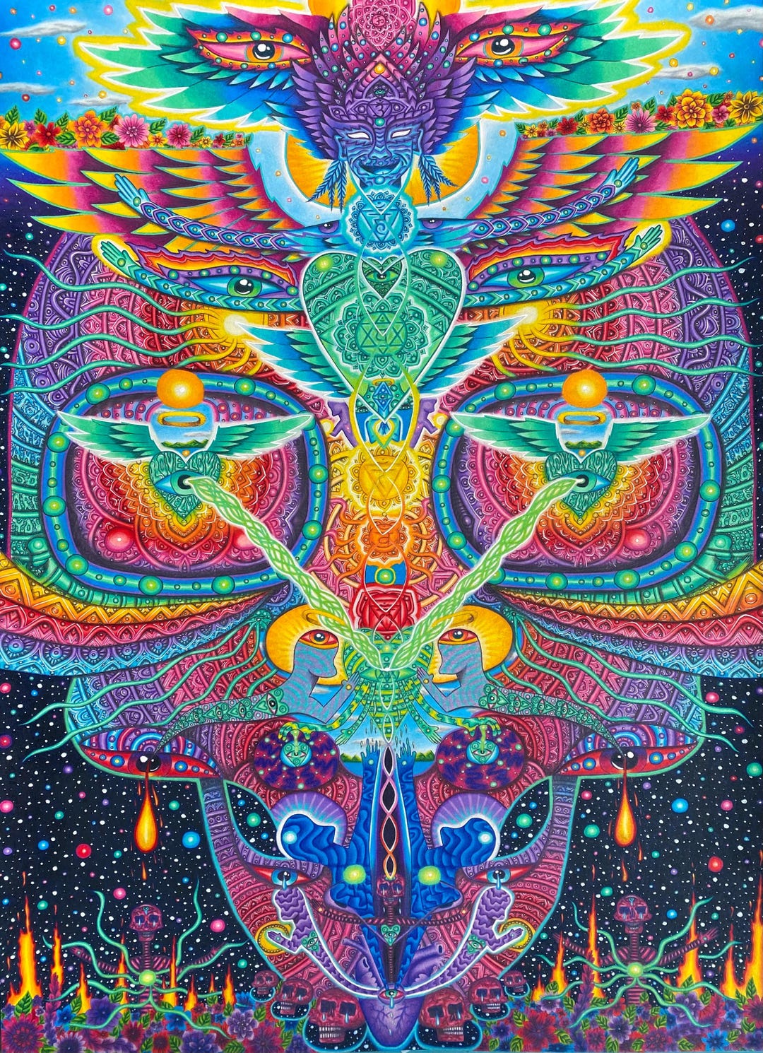 The Beauty of Death 13x19 Limited Edition Fine Art Print // Abstract ...