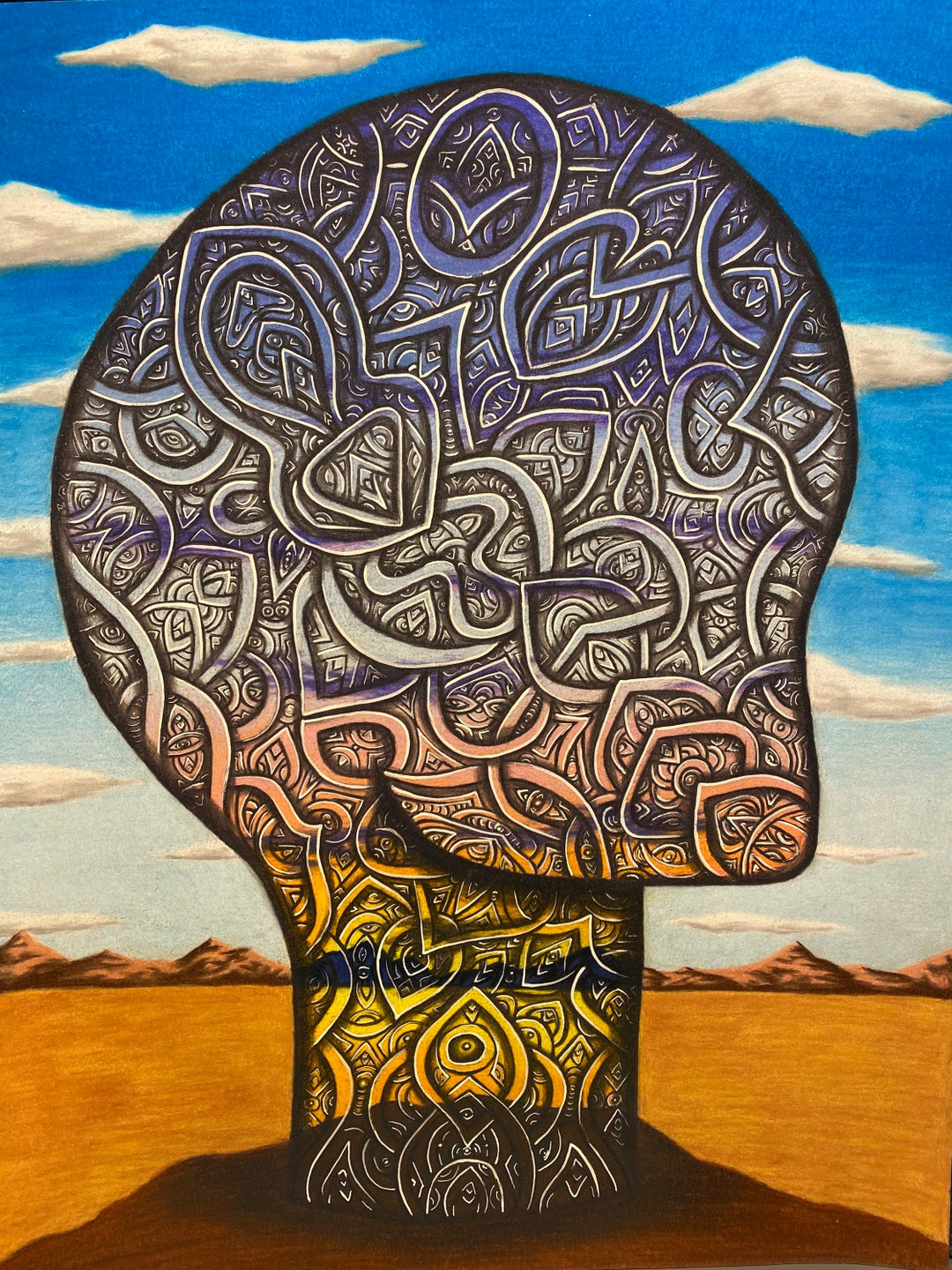 Subject Zero // Transparency Fine Art Print / Abstract Visionary Trippy ...
