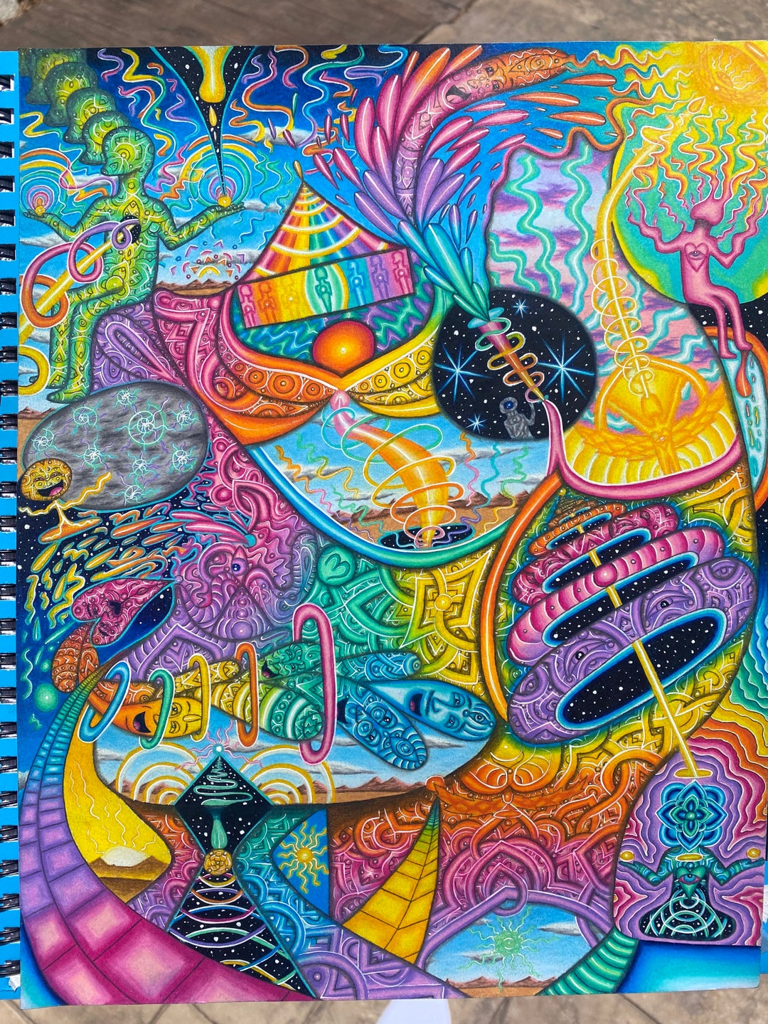 Limited Edition “cosmic Slurpee” Fine Art Print / Wall Art / Abstract ...