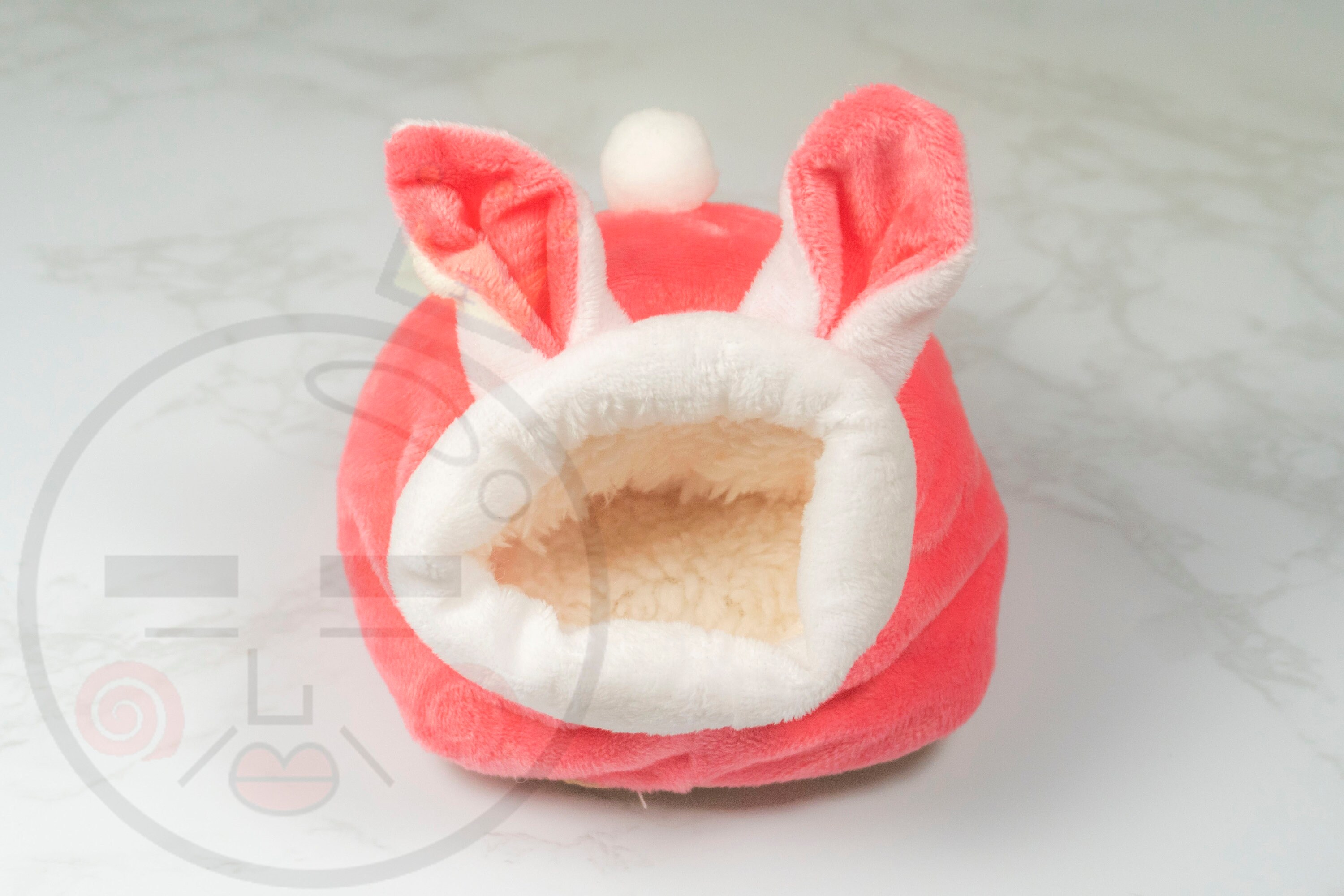 Pink Bunny Cotton Hideout/ Bed/ Nest for Small Pets | Etsy