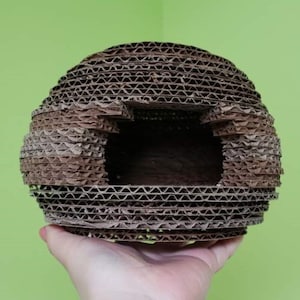 DIY Cardboard Beehive Hamster House - Etsy