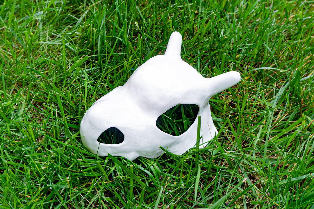 Cubone Skull - Hamster House/ Small Animal Hideout, Aquarium Terrarium ...