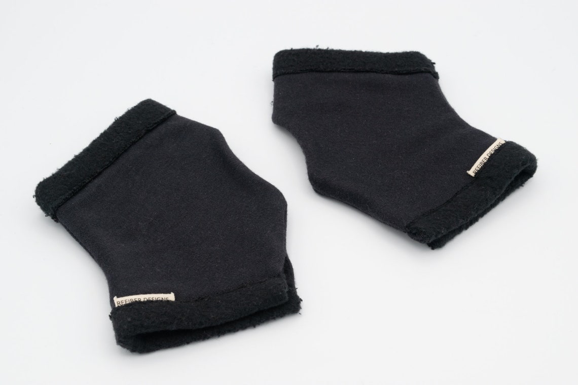 Organic Cotton Basic Black Computer Gloves Texting Glove - Etsy