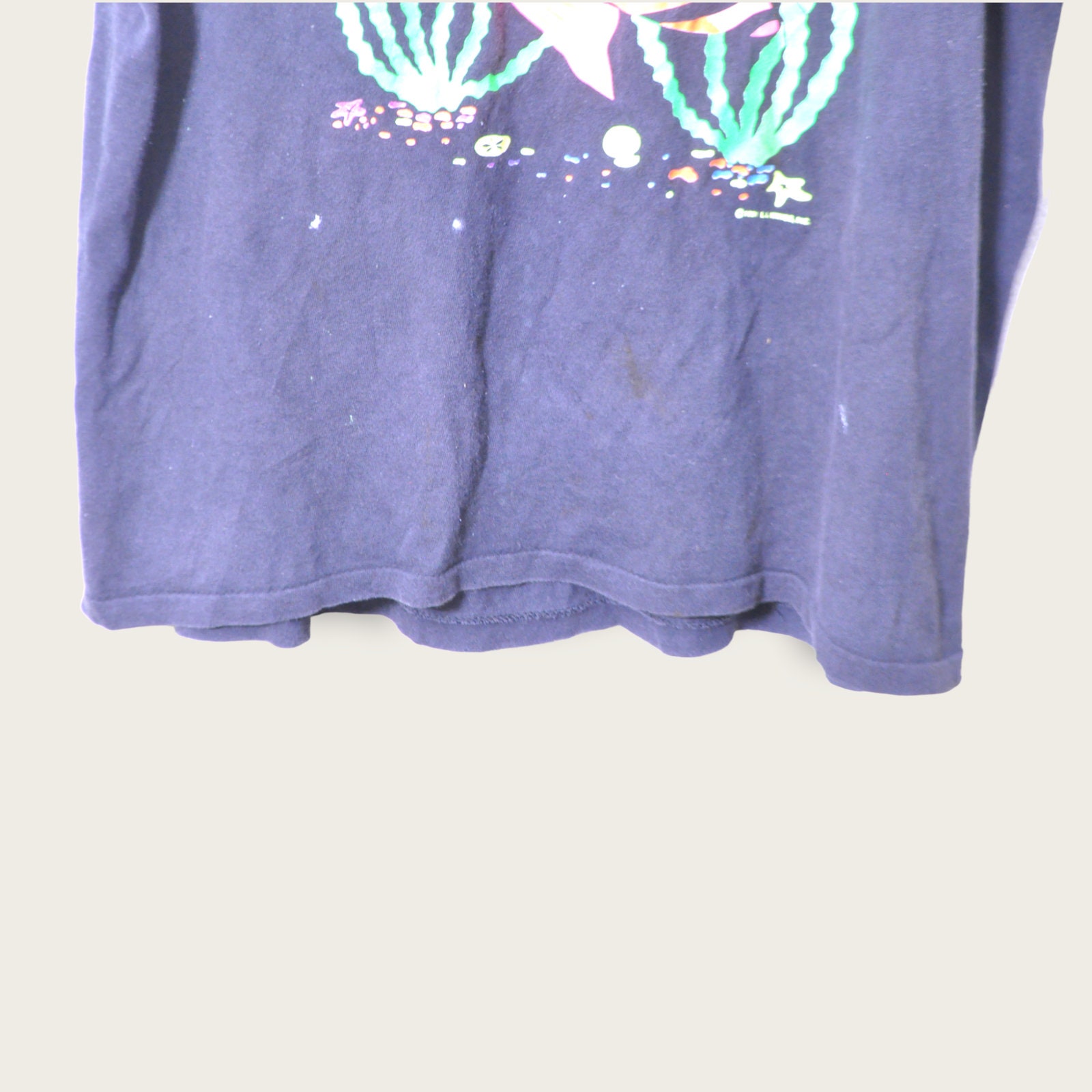 90s Coral Reef Fish Neon Animal Wildlife T-shirt Large - Etsy