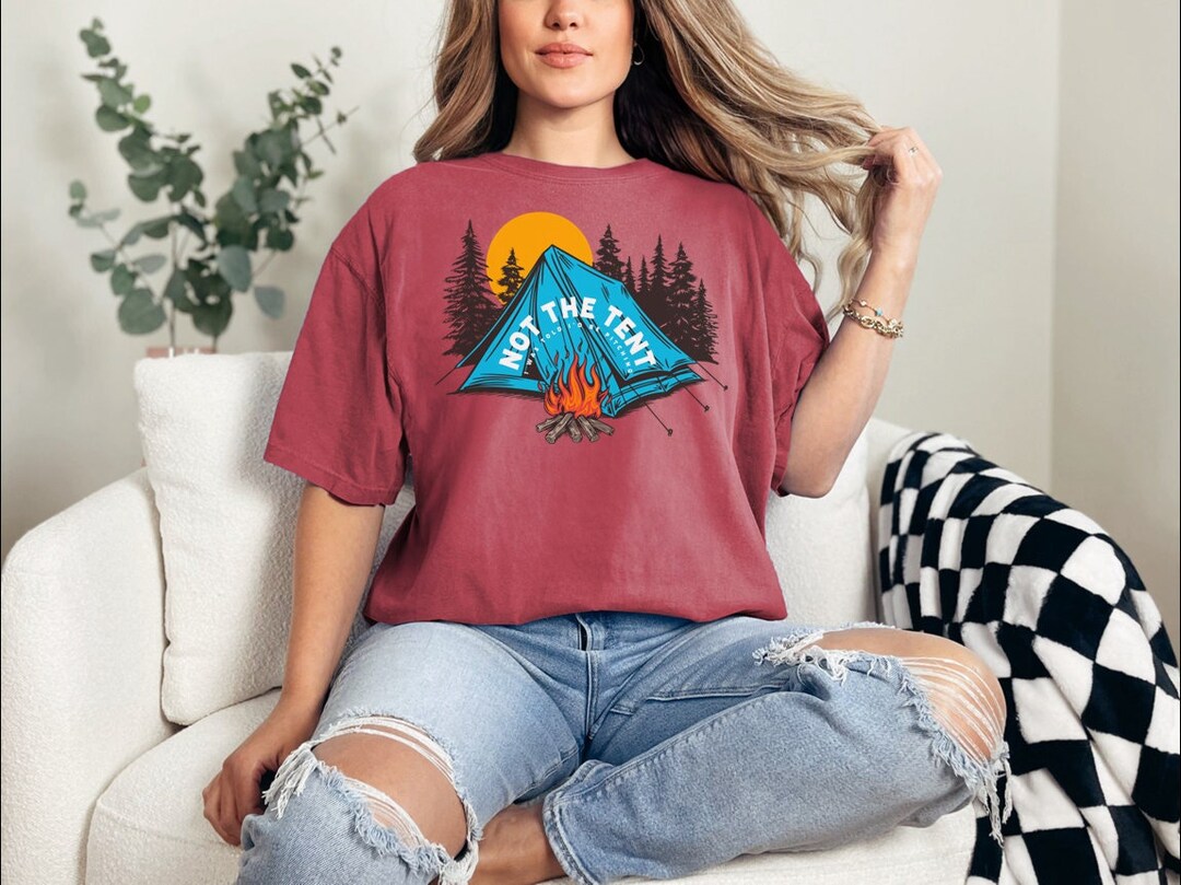 Punchy Adventure Tees Pitch a Tent Outdoor Outfits Camping T-shirts ...