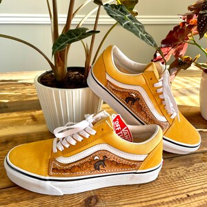 Tooled Bucking Horse Vans Western Vans Wyoming Spirit Custom Leather ...