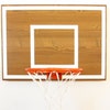 Rustic Wall Mounted Basketball Hoop Brown and Black Indoor Goal - Etsy