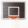 Rustic Wall Mounted Basketball Hoop Brown and Black Indoor Goal - Etsy